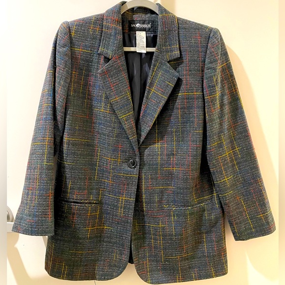 Sag Harbor | Jackets & Coats | Sag Harbor Rainbow Blazer | Poshmark